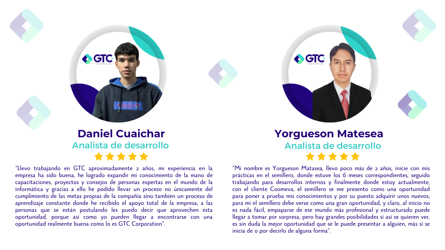 Plan semilleros – GTC Corporation